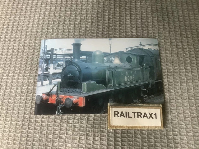 RAILWAY STEAM PHOTOGRAPH - 8286 At York Station. (Colour Photo!). (Lner ...