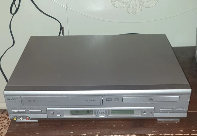 SHARP DV-NC65S VCR VHS Video DVD Combo Combi testato EUR 129,00 ...