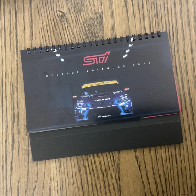 2022 SUBARU STI Brz Wrx Super Gt Nurburgring Calendar Jdm Rare Brochure ...