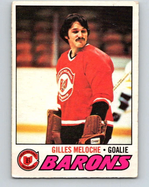 (HCW) 1977-78 O-PEE-CHEE #109 Gilles Meloche Cleveland Barons V13645 ...