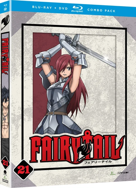 FAIRY TAIL: PART 21 (Blu-ray) Todd Haberkorn Cherami Leigh Tia Ballard ...