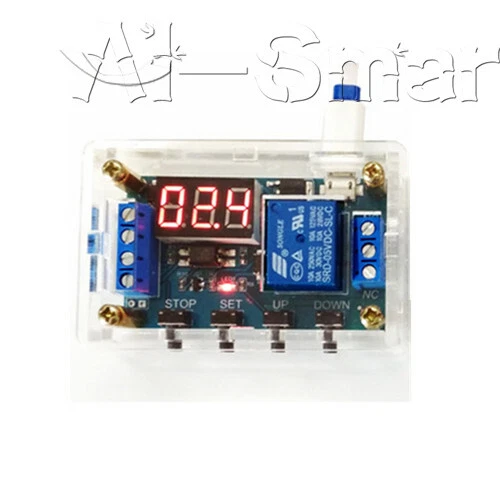 1 CHANNEL RELAY Module Red LED On/Off Trigger Delay Cycle Timing XY-J03 + Shell £3.99 - PicClick UK