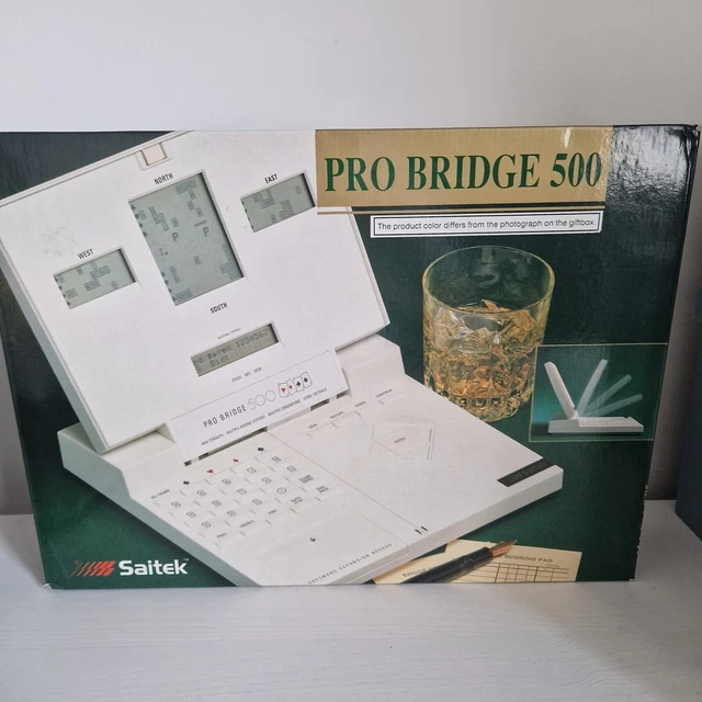 COMPUTER VINTAGE SAITEK Pro Bridge 500 bridge in scatola ottime ...