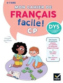 MON CAHIER DE Français facile DYS ! CP - 6 ans: Adapté aux... | Livre ...