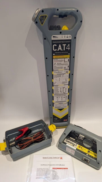 RADIODETEKTION GCAT4 + Katze & Genny 4 Kit generalüberholt 12 Monate ...
