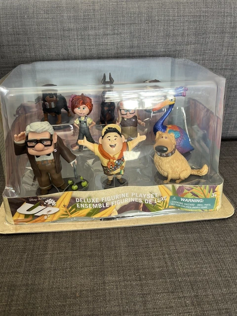 Disney Pixar Up Deluxe Figure Set 9 Pvc Figurine Playset Carl Dug Russell Kevin £3472 Picclick Uk
