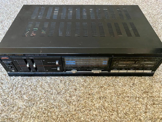 RARE VINTAGE 1985 Fisher CA-270 Integrated Stereo Amplifier - Partially ...