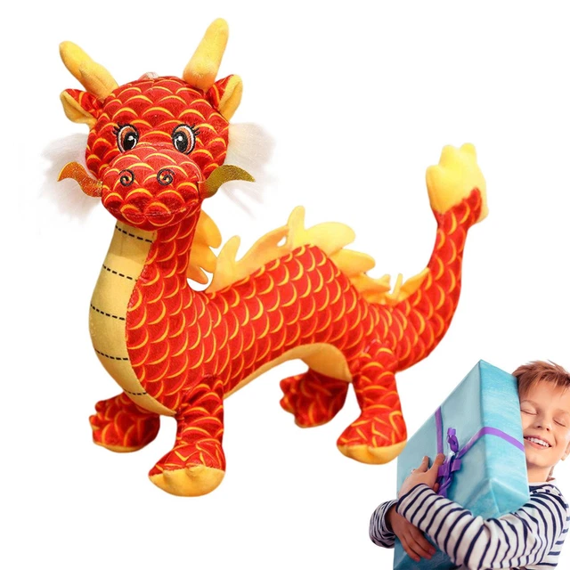CHINESE DRAGON PLUSH Toy Anime Huggable Plush Doll Toy for Boys Girls ...