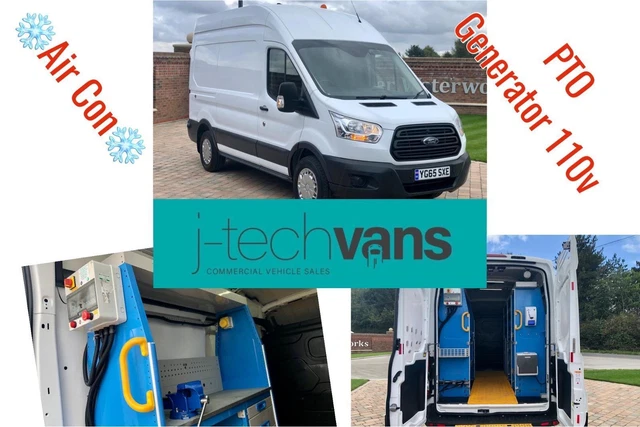 FORD TRANSIT T350 L2 H3 Mwb Van ***Workshop / Utility Van***PTO ...