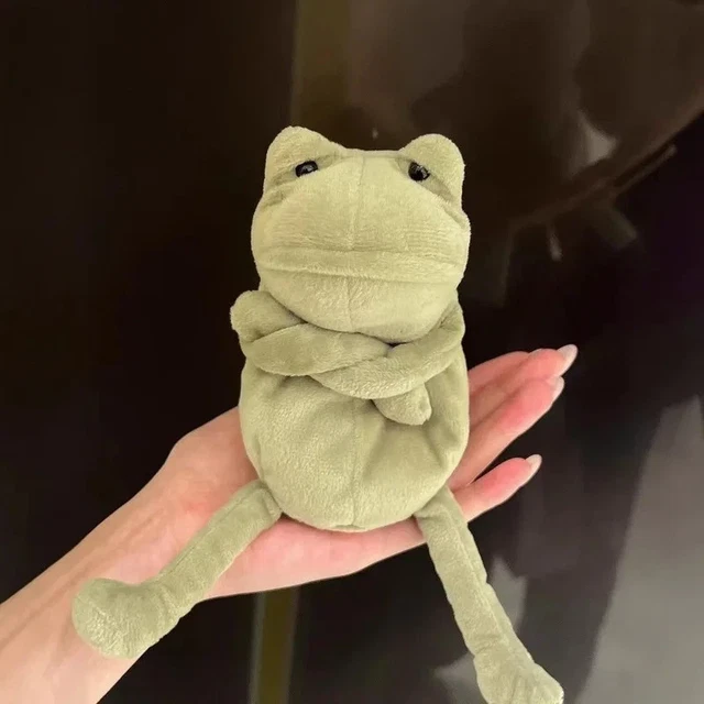 18CM JELLYCAT FERGUS Frog green doll plush new with tag & free dust bag ...