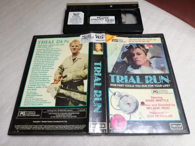 TRIAL RUN (1984) - MEGA RARE Vhs Find - Obscure Kiwi N/Z Film - SCARRY ...
