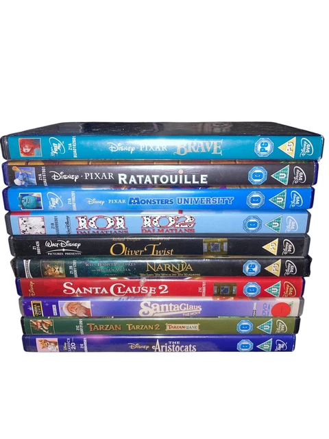 DISNEY 10 CHILDREN'S DVD Bundle Family Kids Job Lot £10.07 - PicClick UK