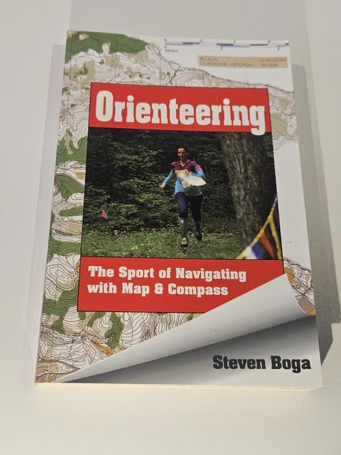 ORIENTEERING STEVEN BOGA 1997 SC Stackpole Sport Navigation Map Compass ...