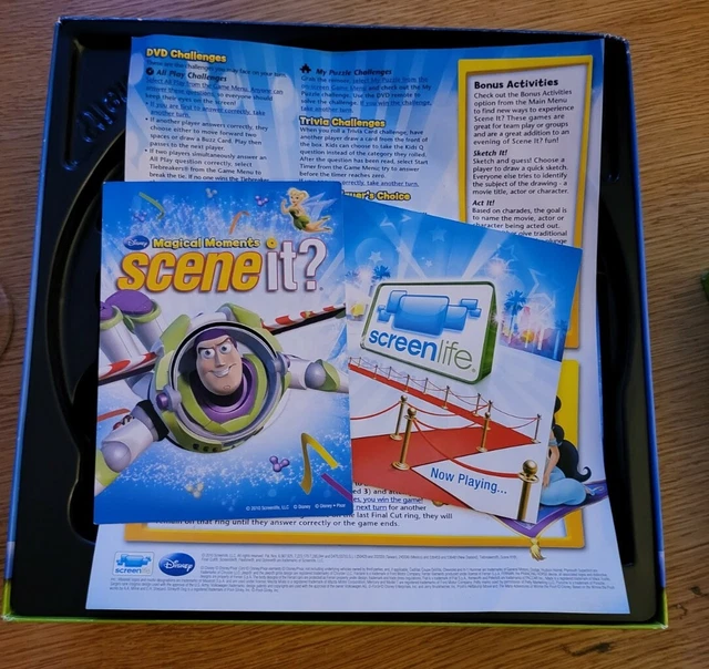 DISNEY SCENE IT - Magical Moments Board & DVD Game Complete VGC £9.95 ...