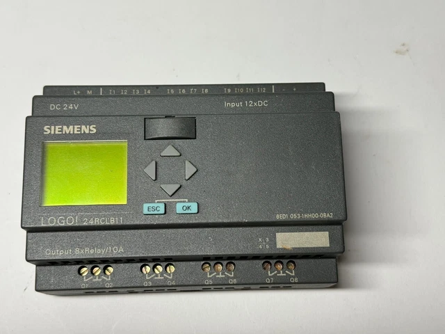 SIEMENS LOGIKMODUL 6ED1053-1HH00-0BA2 logic module LOGO! 24RCLB11 EUR ...