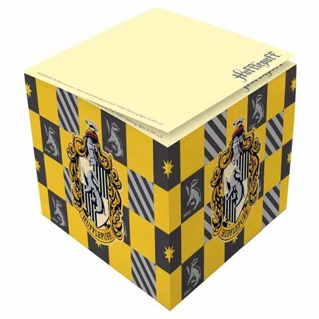HARRY POTTER: HUFFLEPUFF Memo Cube by Insight Editions (English ...