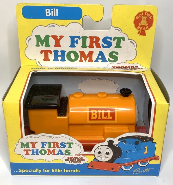 THOMAS THE TANK Engine & Friends Bill Golden Bear Vintage Trains ...