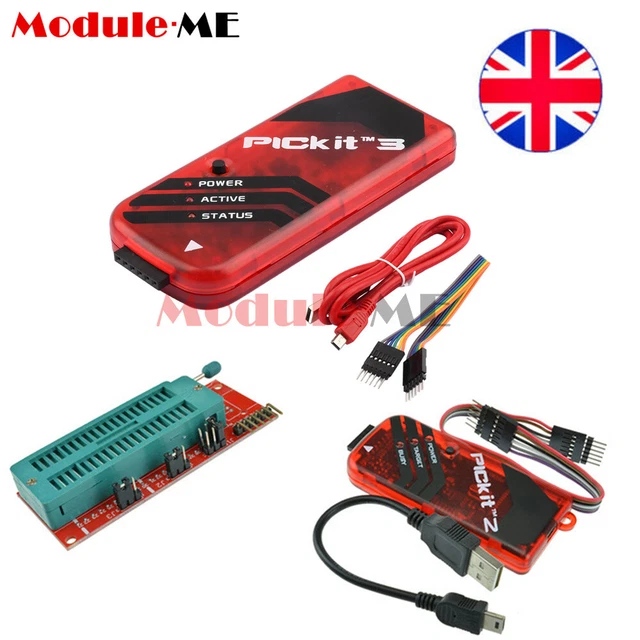 PICKIT2 PICKIT3 MICROCHIP Original MPLAB PIC In-Circuit Debugger ...