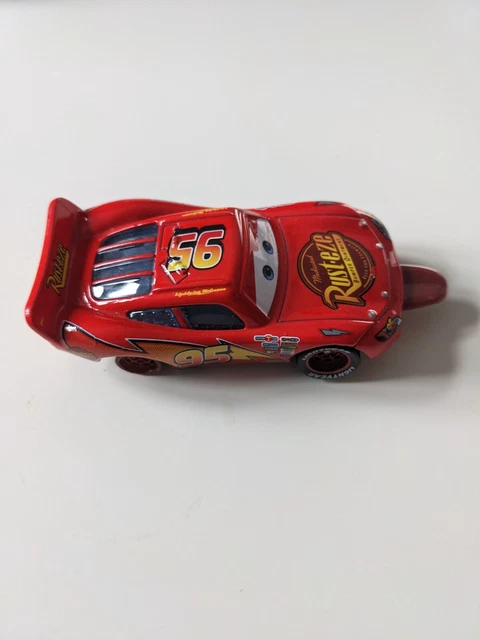 DISNEY PIXAR CARS Lightning McQueen Finish Line Tongue Out 1 :55 ...