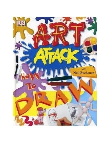 ART ATTACK HOW to Draw by Neil Buchanan Book The Cheap Fast Free Post ...