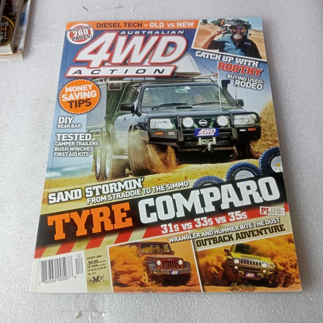 5 X 4WD Action Magazines Travel Australia Guides Destinations Mixed Lot ...