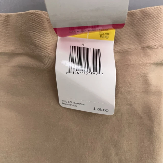MAIDENFORM CONTROL IT Waist nipper Women’s M Beige Elastic Shaper 12486 ...