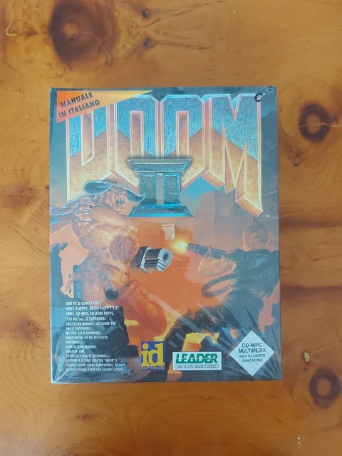DOOM II PC CD ROM ITALIAN VERSION Big Box SIGILLATO Private Collection ...