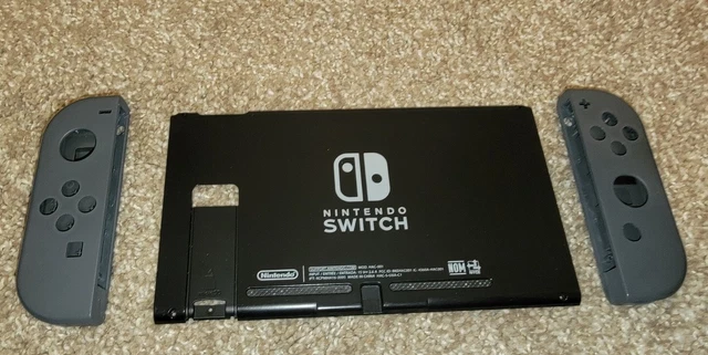 NINTENDO SWITCH OEM Genuine Back Left & Right Gray Joy-Con Shell ...