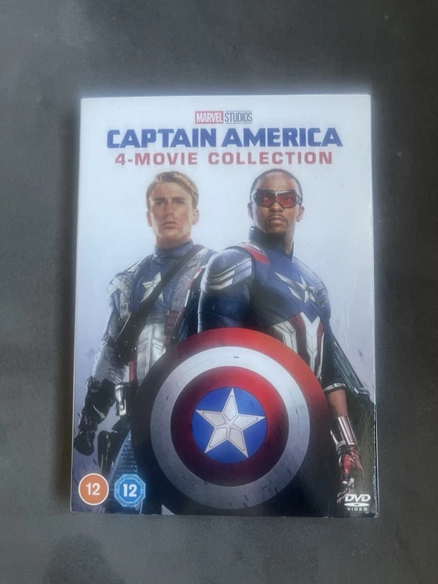 CAPTAIN AMERICA: 4-Movie Collection DVD Box Set 2025 £1.75 - PicClick UK