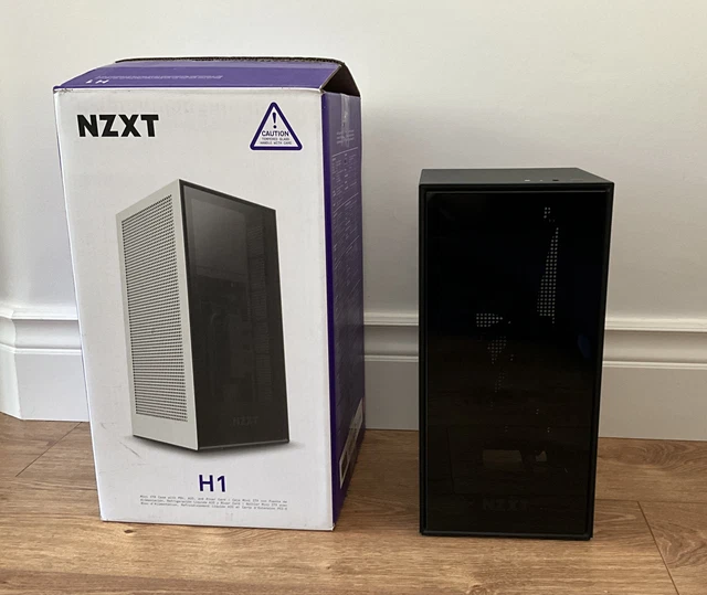 NZXT H1 MINI-ITX Gaming Case - Matte Black $92.98 - PicClick