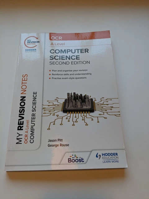 MY REVISION NOTES OCR A level Computer Science Second Edition £16.99 ...