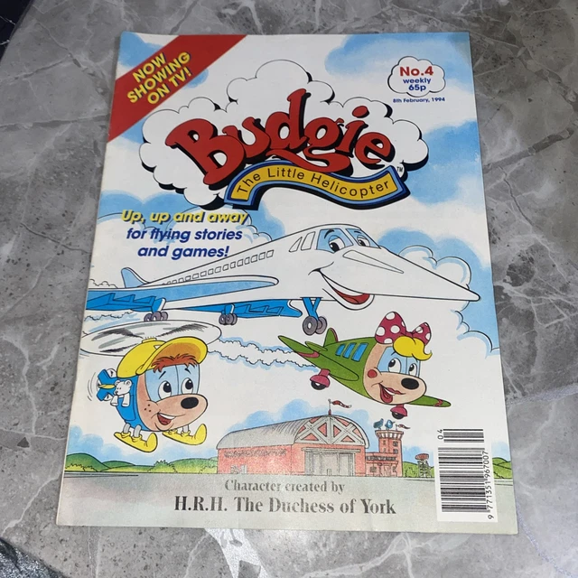 BUDGIE THE LITTLE Helicopter Comic Magazine Issue 4 1994 £19.99 ...