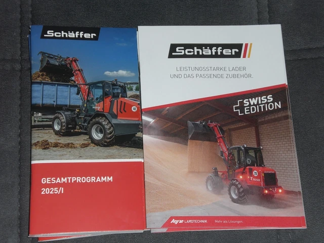 SCHÄFFER RADLADER, TELESKOPLADER Gesamtprogramm Prospekte von 2025 ( 25118 ) EUR 4,99 - PicClick DE