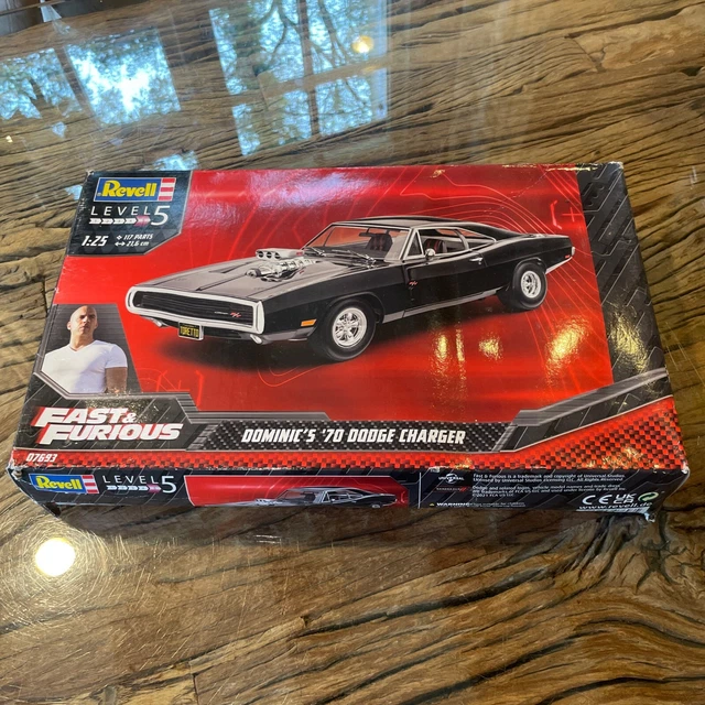 FAST AND FURIOUS 1970 Dodge Charger 1:25 Model Kit Revell £24.57 ...