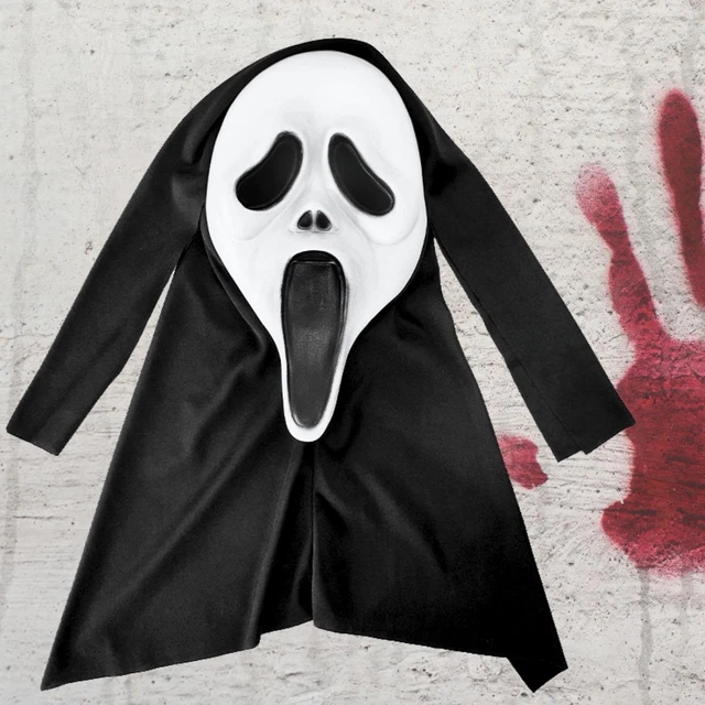 SCARY HORROR FACE Mask Realistic Halloween Cosplay Party Costume Mask £ ...