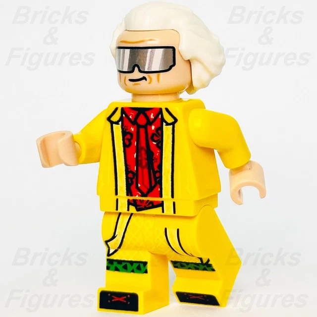 LEGO® DOC BROWN Minifigure Back to the Future Creator Expert 10300 ...