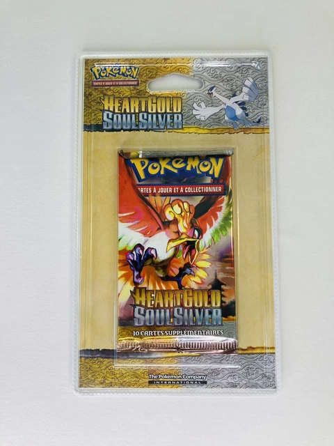 BOOSTER POKEMON BLISTER HGSS HeartGold SoulSilver Base Ho-Oh Pack ...