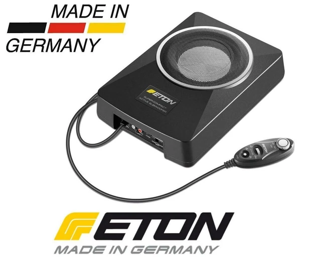 ETON USB 6 Active Subwoofer with Integrated Amplifier incl. Bass Remote ...
