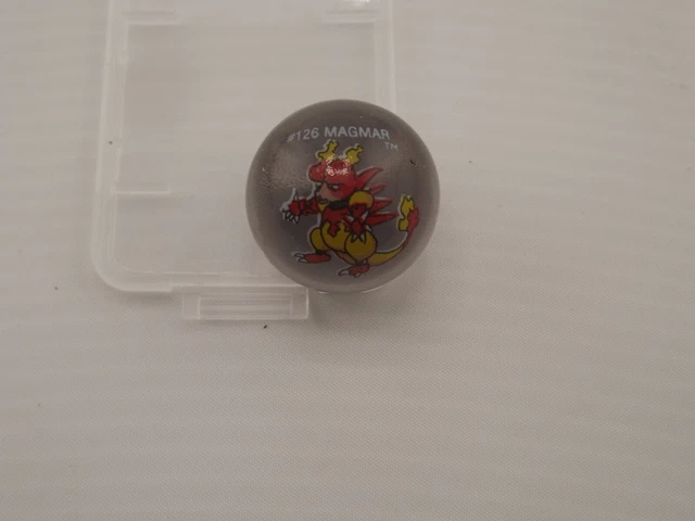 0104 BILLE - Marble Pokemon n°126 Magmar EUR 12,00 - PicClick FR