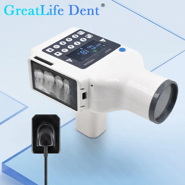 PORTABLE DENTAL X Ray Machine Unit /Digital Raying Imaging Sensor S1/S2 ...