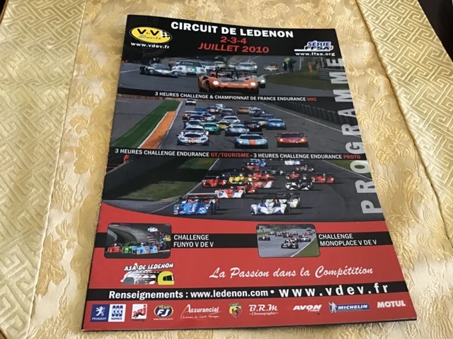 MOTOR RACING CAR Official Info Booklet,Endurance Rally,Michelin Tyres ...
