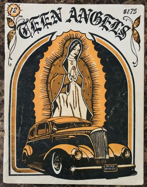 TEEN ANGELS #12 Rare Magazine 1982 Memo Ortega Edition Chicano Culture ...