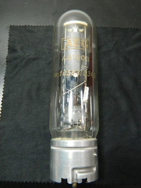 RÖHRE AS1003 AEG TAS 1003 Tube Wehrmacht Röhre BA 12117 Funktion nicht ...