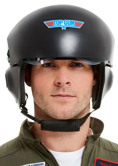 ADULT DELUXE TOP Gun Fighter Pilot Helmet £49.99 - PicClick UK