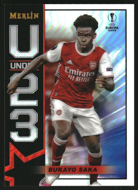2020-21 MERLIN UEFA Champions League U23 Stars #U23BS Bukayo Saka EUR 4,42 - PicClick FR