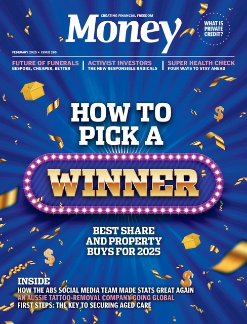 MONEY MAGAZINE AUSTRALIA Feb 2025 $9.95 - PicClick AU
