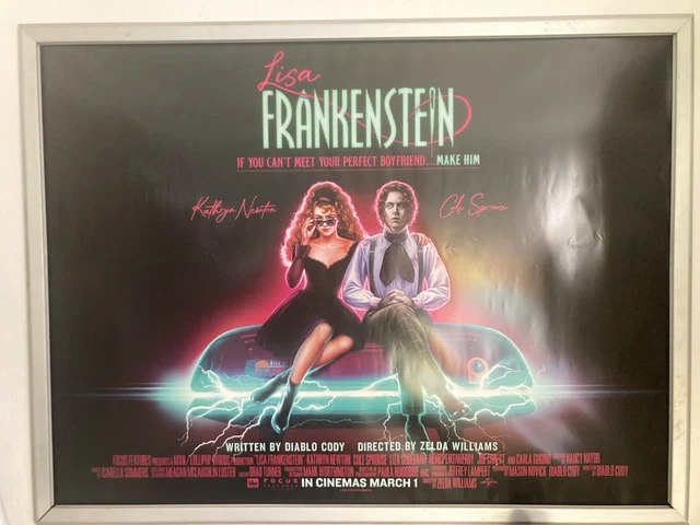 LISA FRANKENSTEIN ORIGINAL Uk Quad Cinema Poster EUR 70,27 - PicClick IT