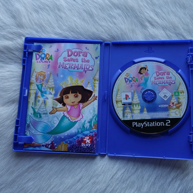 DORA THE EXPLORER Tv Show PS2 Game Dora Saves the Mermaids Game ...