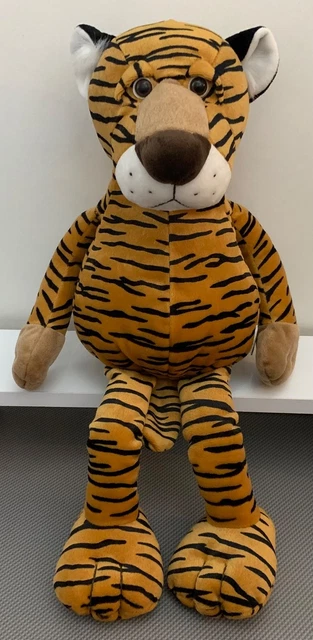 RUSS LARGE TIGER Plush Soft Toy Beanie 46cm High Gangly Dangly Legs ...