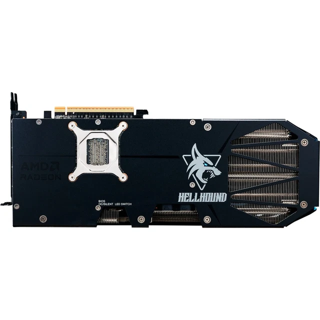 POWERCOLOR AMD RADEON RX 9070 XT Hellhound OC 16GB Grafikkarte, GDDR6 ...